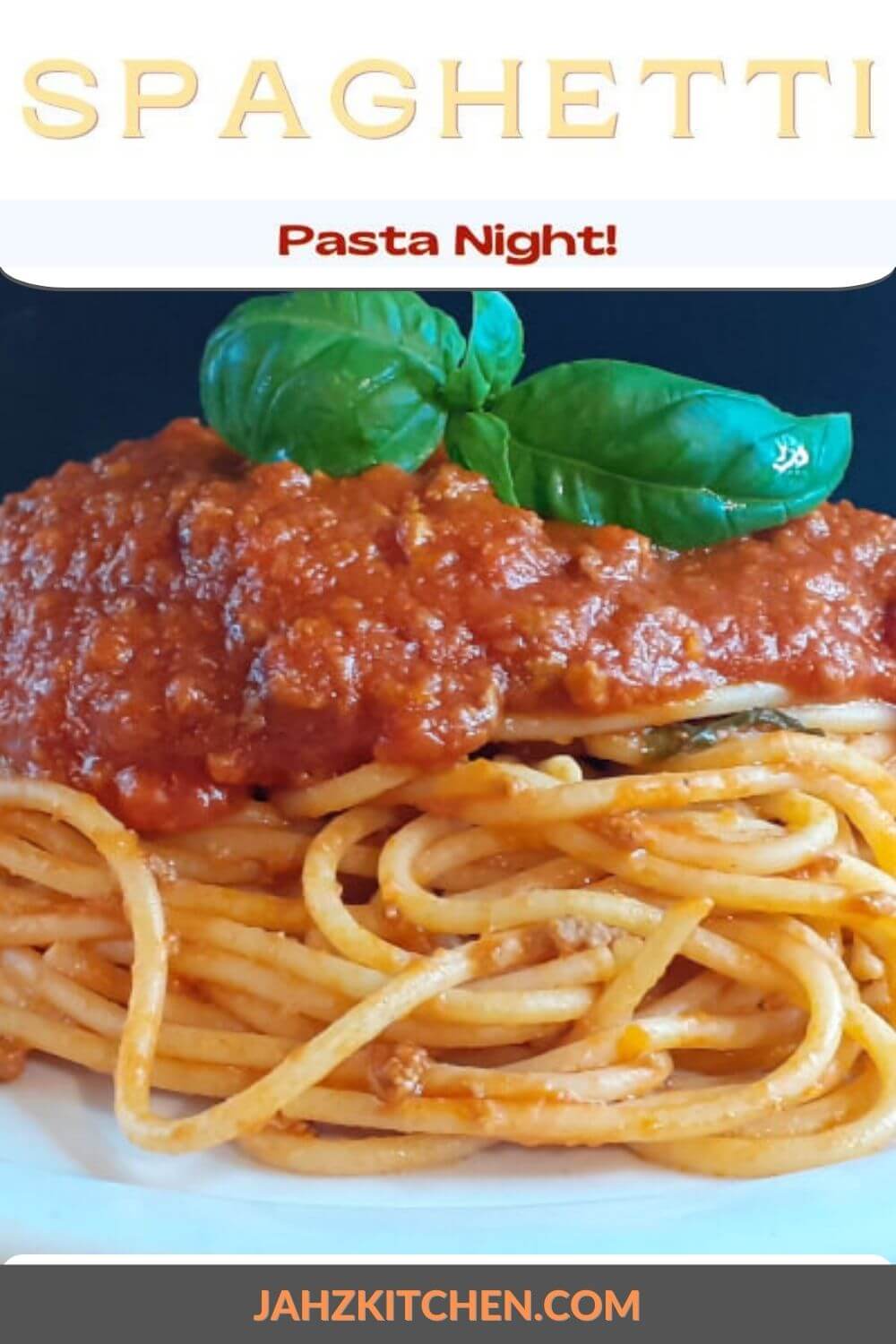 Spaghetti - JAHZKITCHEN