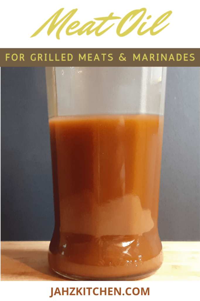Meat Oil - JAHZKITCHEN