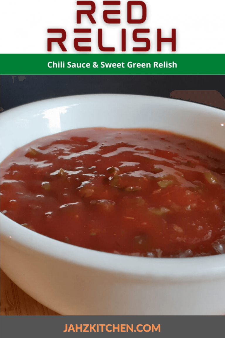 Red Relish - JAHZKITCHEN