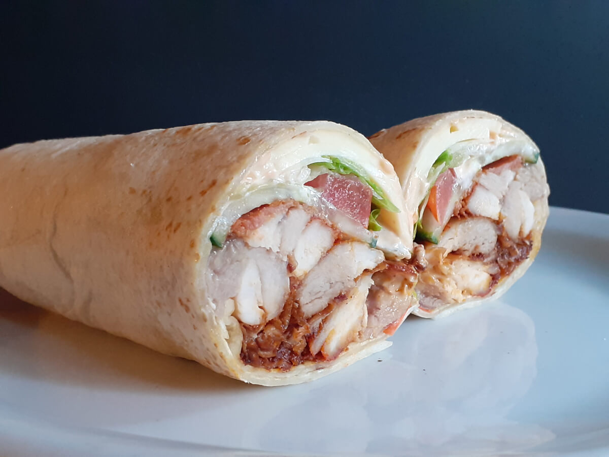 Rotisserie Chicken Wraps | A JAH Product Recipe - JAHZKITCHEN