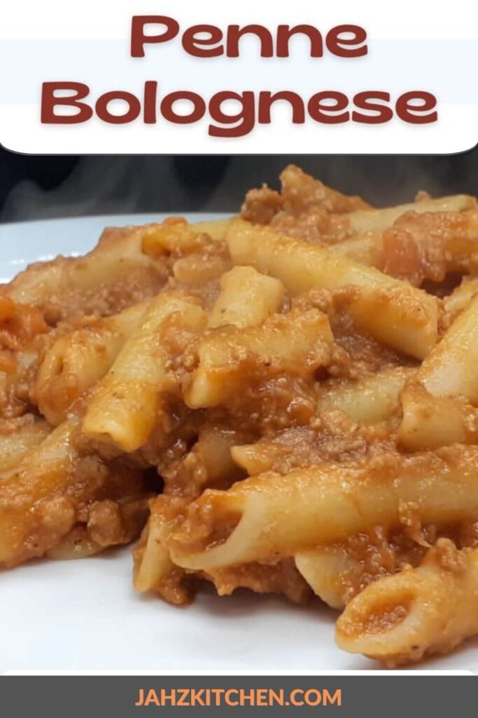 Penne Bolognese - JAHZKITCHEN