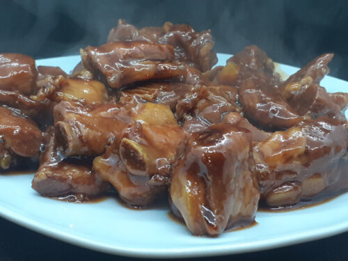 Chinese Honey Garlic Ribs - JAHZKITCHEN