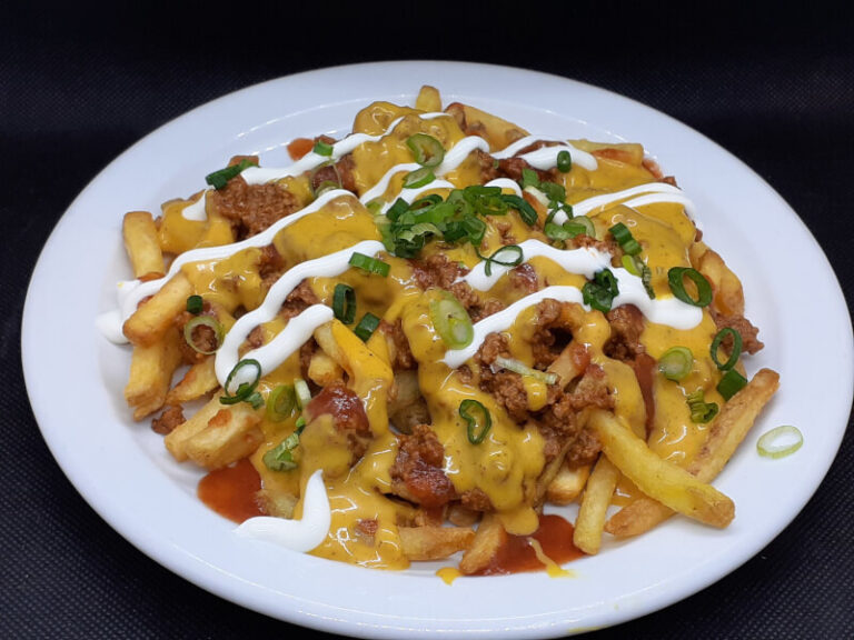 Taco Cheese Fries - JAHZKITCHEN
