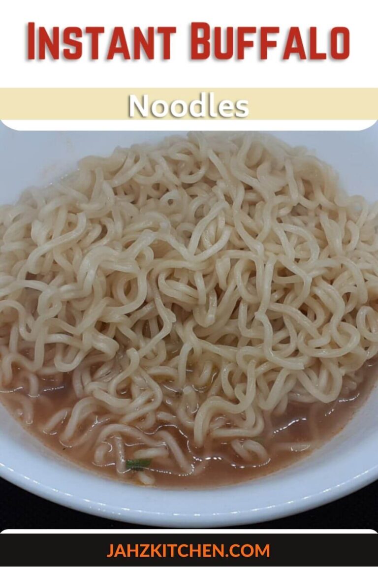 Instant Buffalo Noodles - JAHZKITCHEN